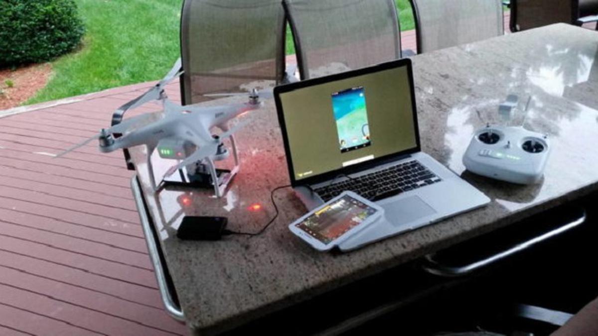 Curang, Pria Ini Ketahuan Main Pokemon Go Pakai Drone - Tekno Liputan6.com