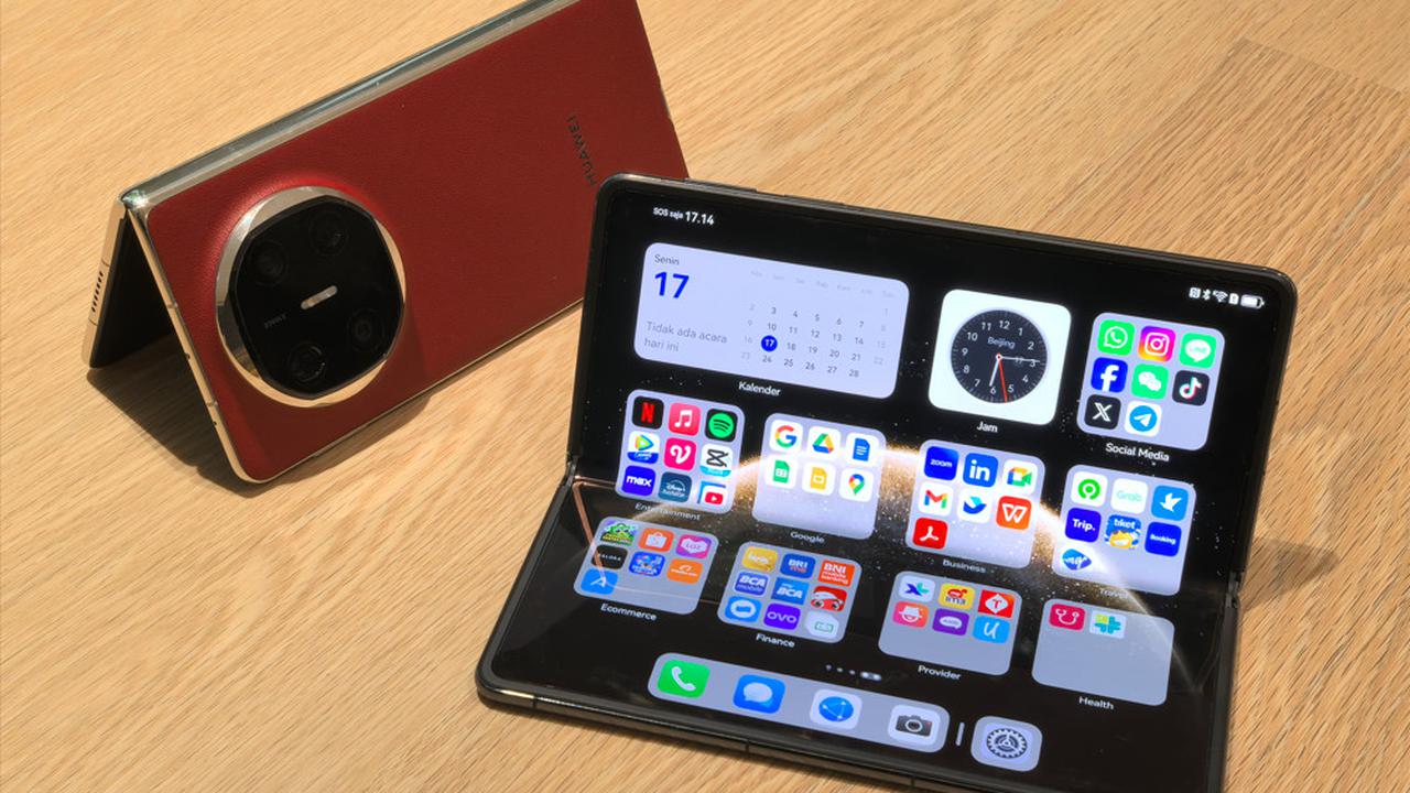 HUAWEI Mate X6: Multitasking Lancar, Install Aplikasi Google dengan 3 ...