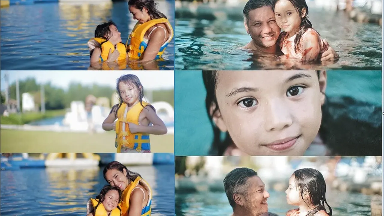 6 Potret Gisel dan Gading Marten Ajak Gempi Liburan di Bali, Akui Butuh Tenaga Besar hingga ...