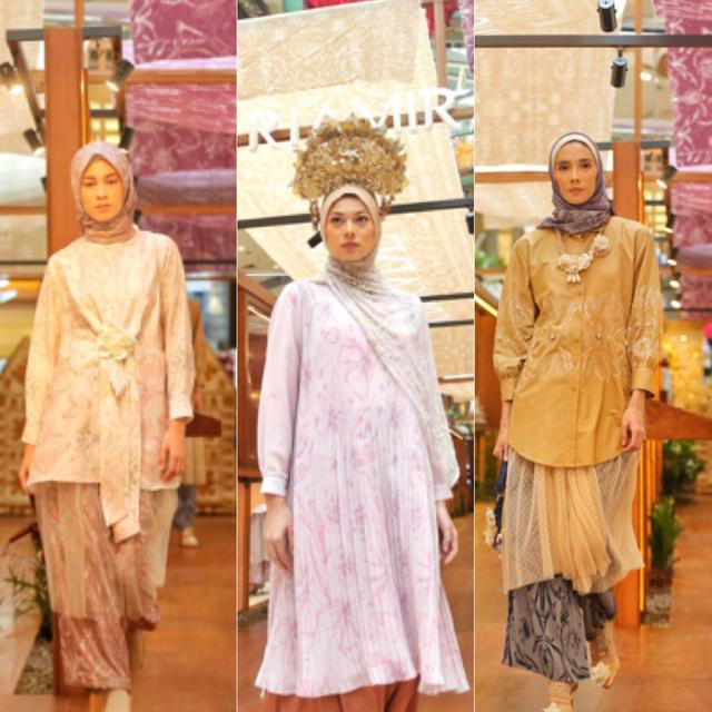 Ukiran Rumah Gadang Diaplikasikan Ria Miranda pada Koleksi 10 Tahun ...