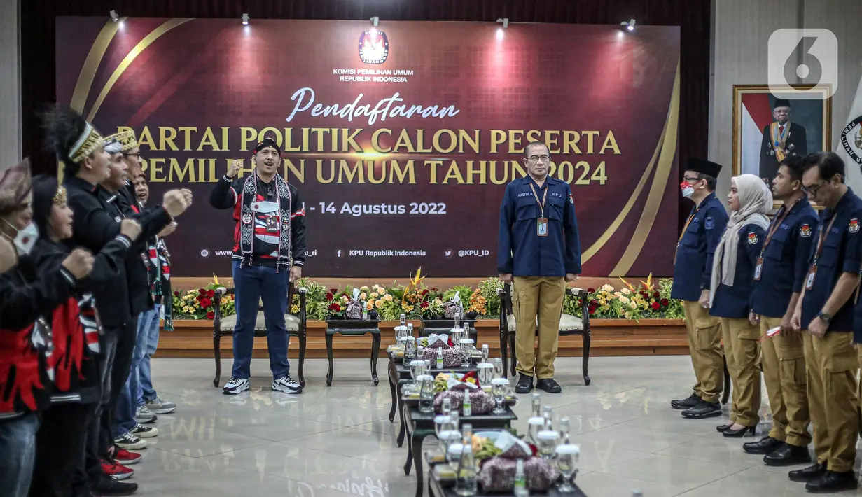 Partai Kebangkitan Nusantara Daftar ke KPU - Foto Liputan6.com