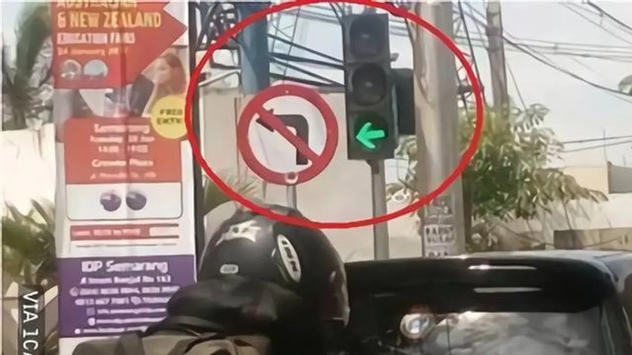 6 Rambu Belok Kiri dan Kanan Ini Arahannya Tidak Jelas, Nyeleneh Banget ...