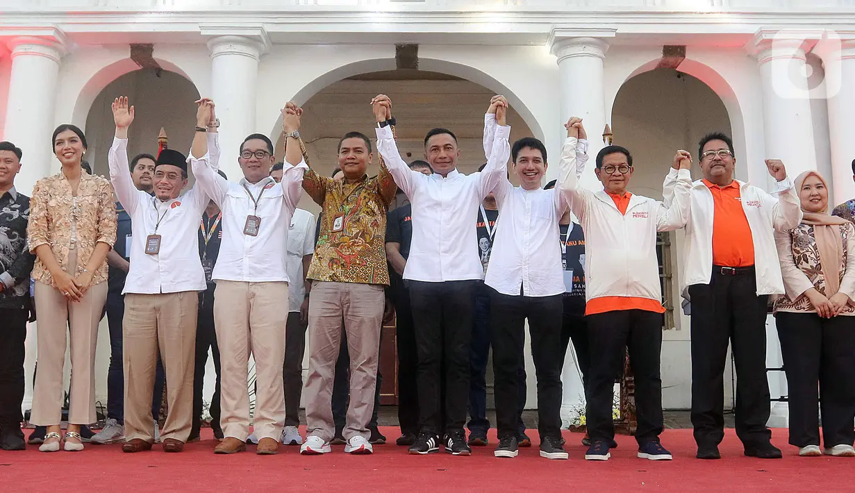 Tiga Paslon Pilgub Jakarta 2024 Ikuti Deklarasi Kampanye Damai - Page 1 - Foto Liputan6.com