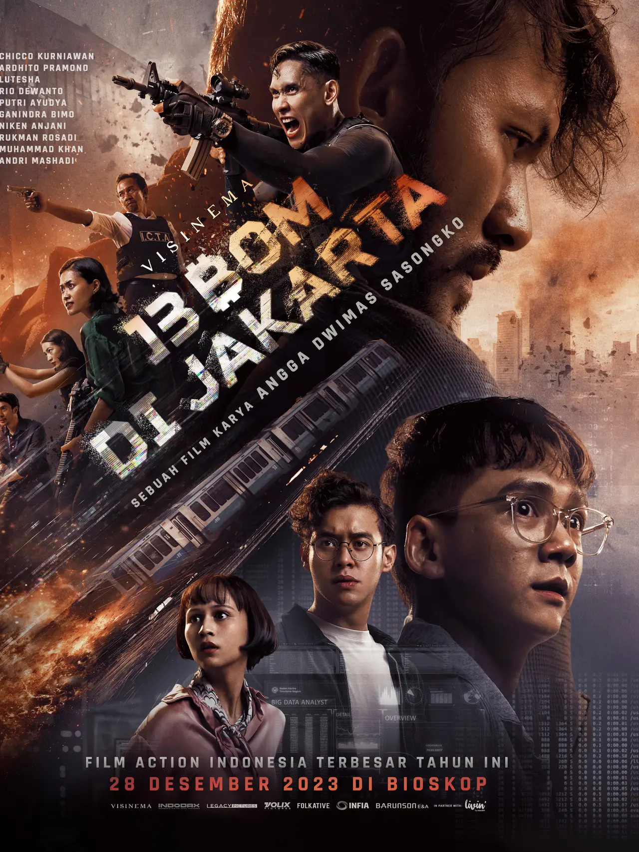 6 Fakta Menarik Film '13 Bom di Jakarta' Tayang 28 Desember 2023, Baca ...