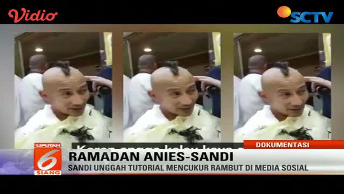 Keseruan Anies-Sandi saat Ngabuburit
