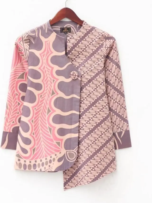 5 Model Baju Batik Kombinasi Wanita yang Wajib Dimiliki, Stylish dan Kekinian - Citizen6 ...