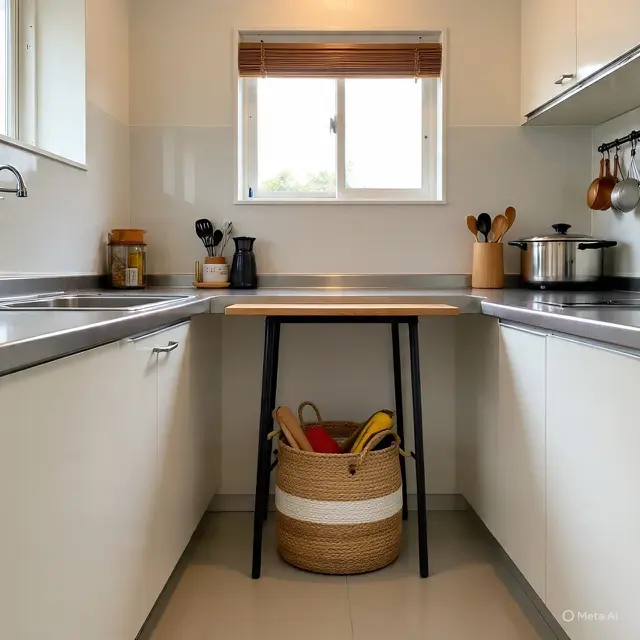 12 Tips Menata Dapur Sempit Tanpa Kitchen Set, Tampilan Tetap Rapi dan ...
