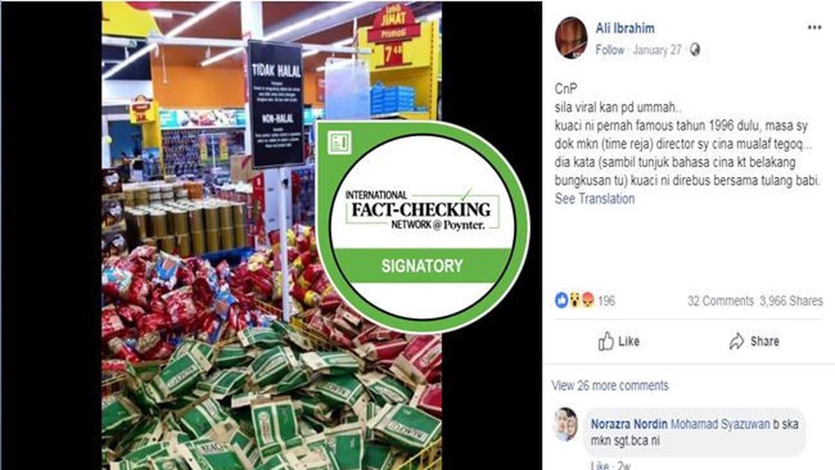 [Cek Fakta] Beredar Foto Kuaci Tidak Halal di Malaysia, Faktanya?