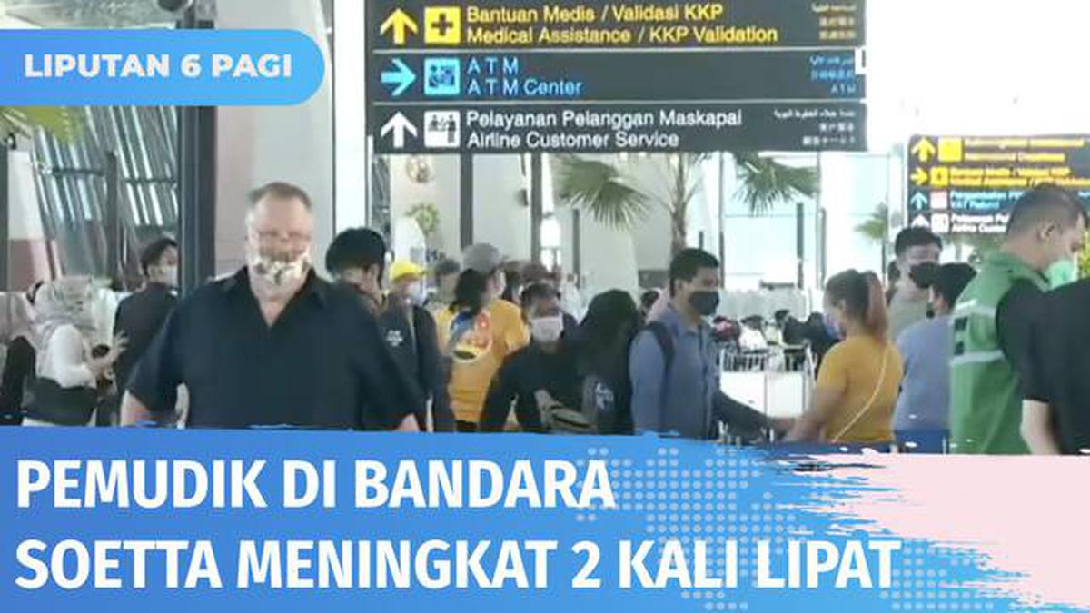 VIDEO: Peningkatan Pemudik Terjadi di Stasiun Pasar Senen, Bandara ...