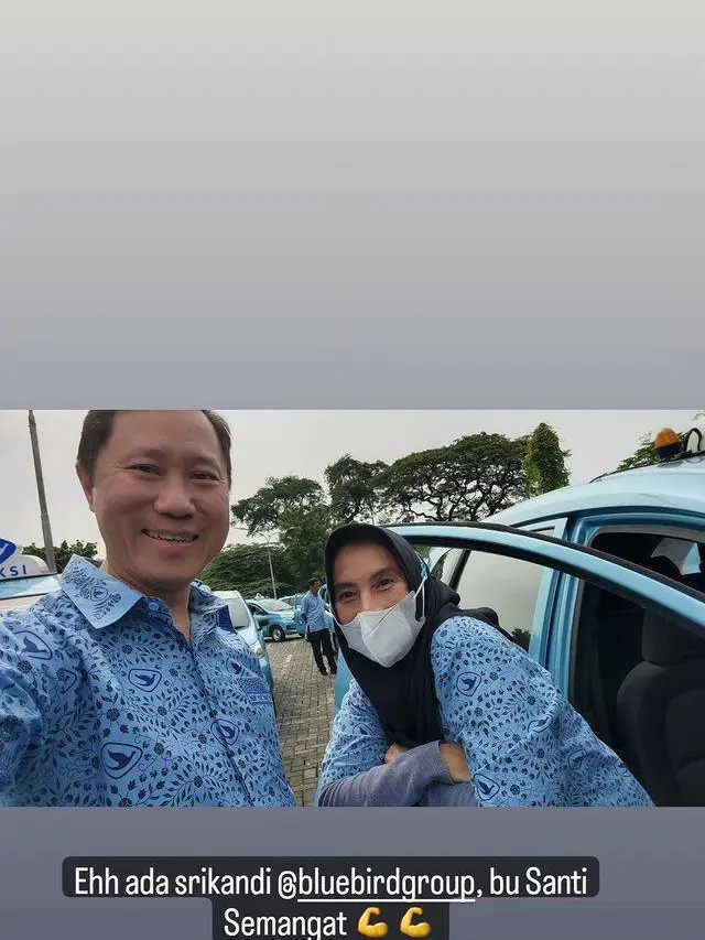 Viral Momen CEO Blue Bird saat Narik Taksi, 7 Potretnya Ini Curi Perhatian - Hot Liputan6.com