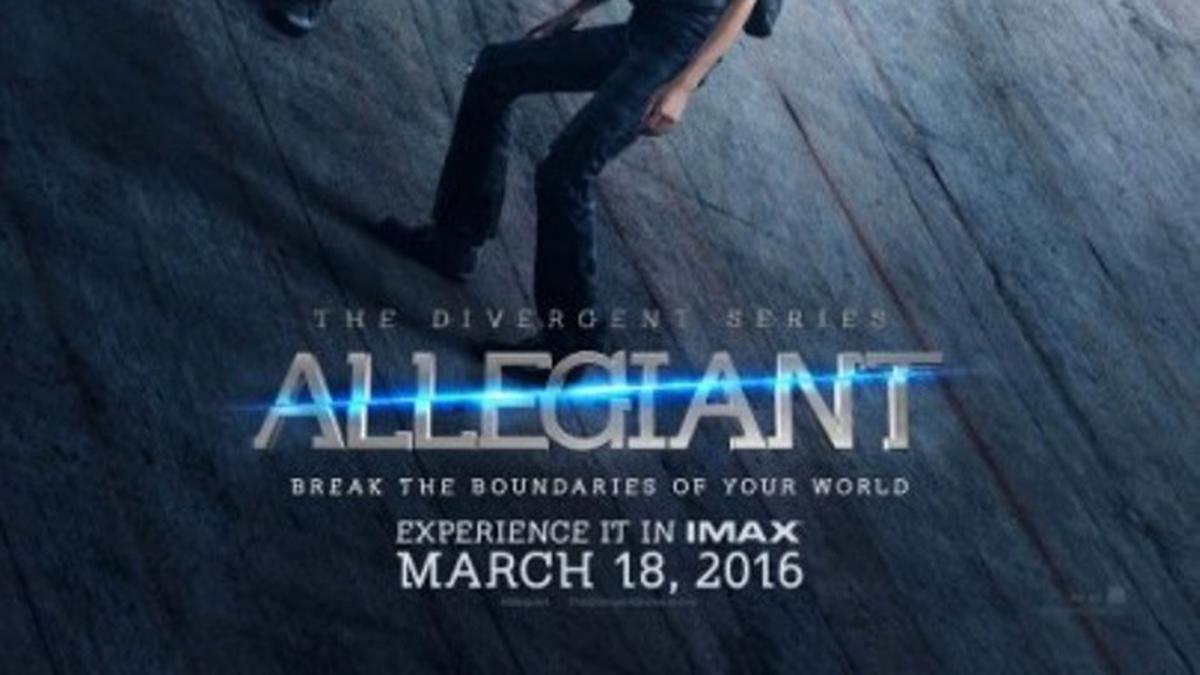 Shailene Woodley-Theo James Berpelukan di Poster Allegiant