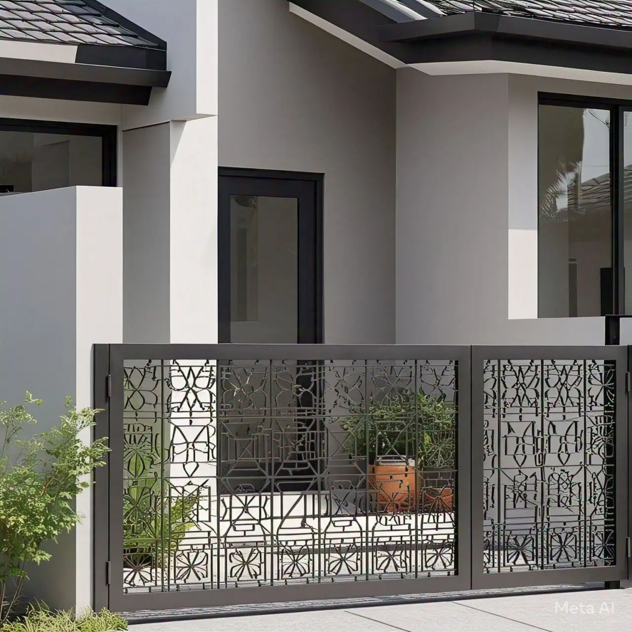 14 Pagar Rumah Minimalis Fungsional dan Estetik, Bikin Rumahmu Jadi ...