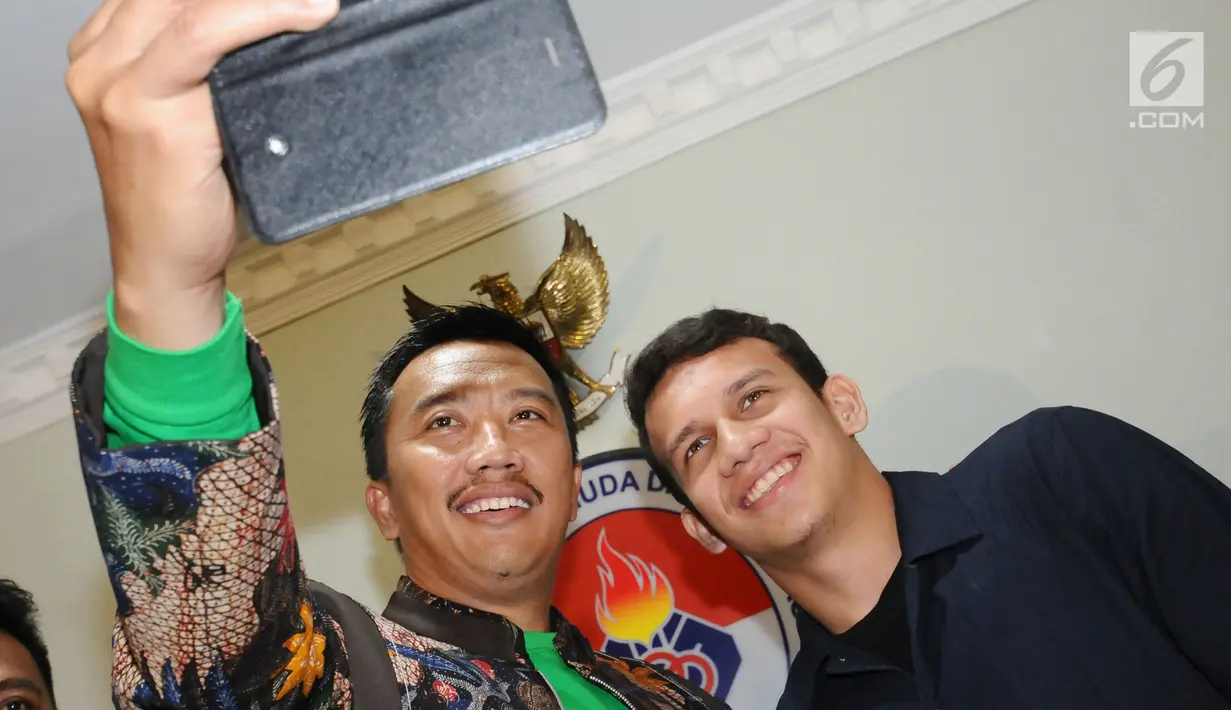 FOTO: Laporkan Perkembangan, Egy Maulana Vikri Temui Menpora - Foto ...