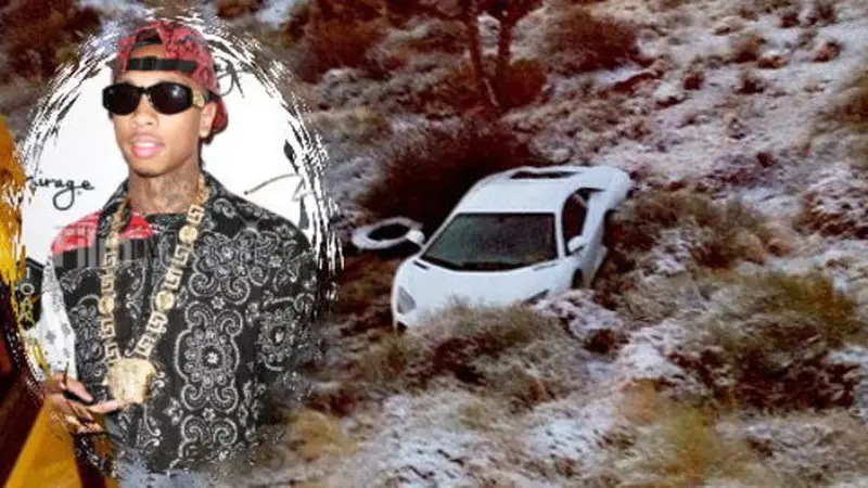 Tyga Lamborghini Aventador