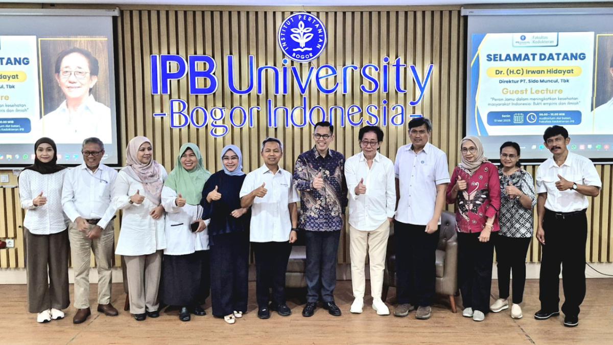 Beri Kuliah Umum di FK IPB University, Irwan Hidayat Beberkan ...