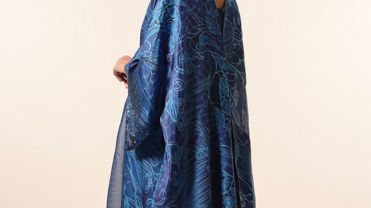 10 Dress Batik Brokat Kombinasi Outer Batik Panjang Modern, untuk ...