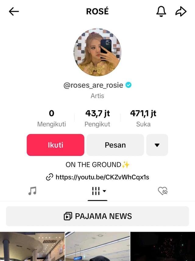 7 Idol Kpop Cantik yang Punya Tiktok, Akun Tiktok Lisa BLACKPINK ...