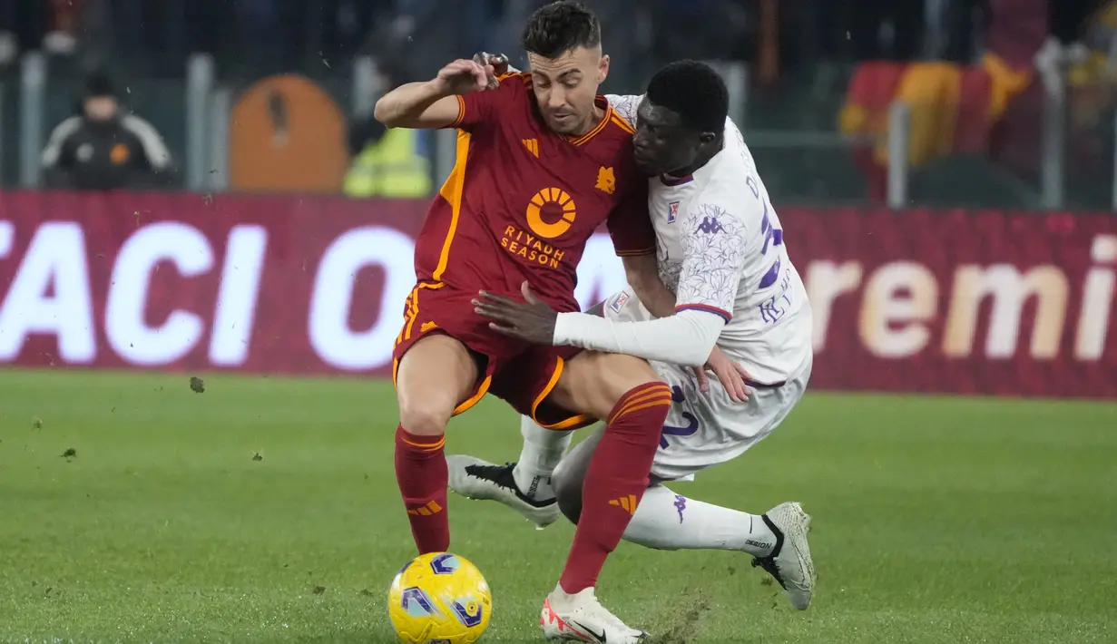 Hasil Serie A: Antiklimaks, AS Roma vs Fiorentina Berakhir Imbang - Foto Liputan6.com