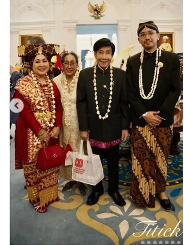 6 Potret Keluarga Soekarno di HUT RI Istana Merdeka, Kartika Sari Dewi hingga Sukmawati ...