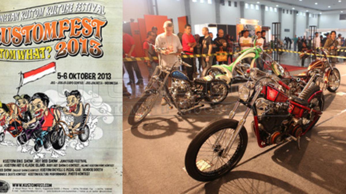 KustomFest Yogya Diramaikan Produk Custom Klasik - Berita Otosia.com