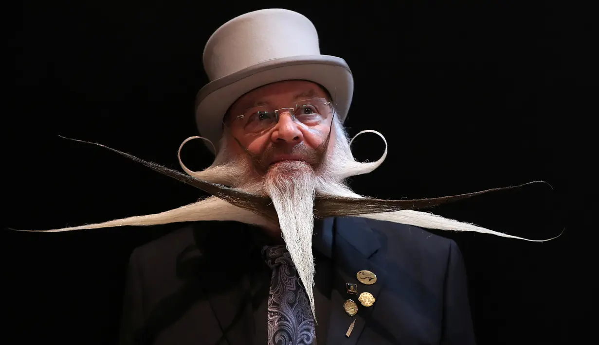 FOTO: Deretan Gaya Terunik dari Kejuaraan Jenggot dan Kumis Dunia ...