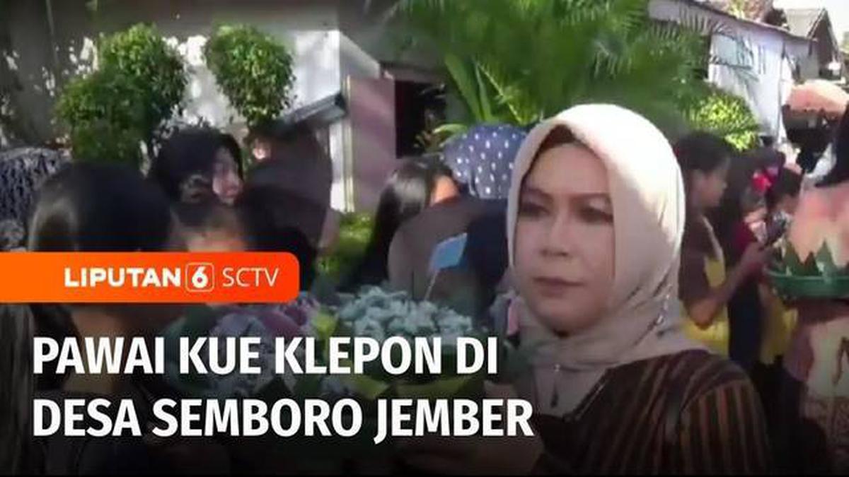 VIDEO: Pawai Kue Klepon, Tradisi Unik Merayakan Selamatan Desa Semboro ...