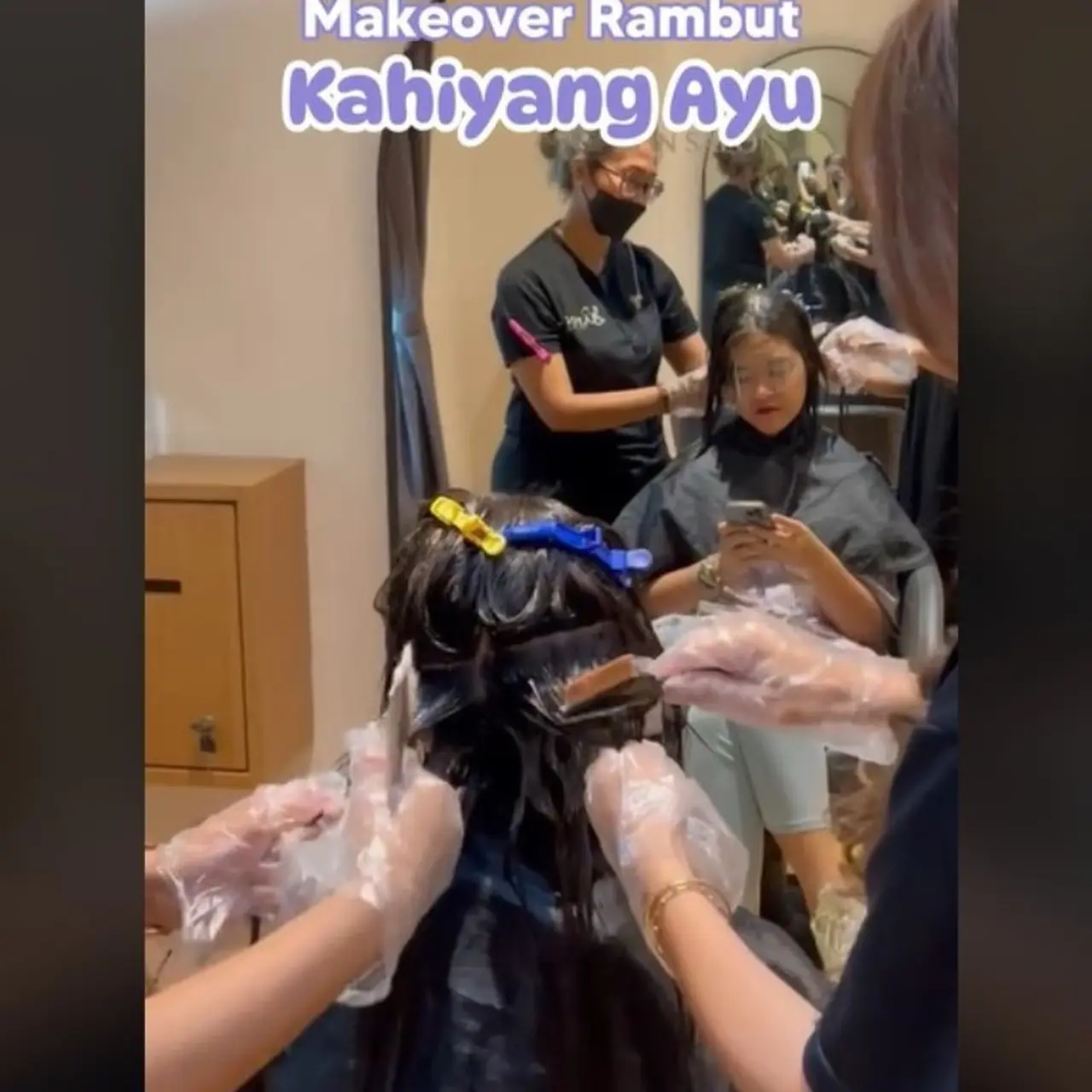 Kahiyang Ayu Jalani 3 Treatment Rambut di Salon Langganan, Warganet Penasaran Berapa Biayanya ...