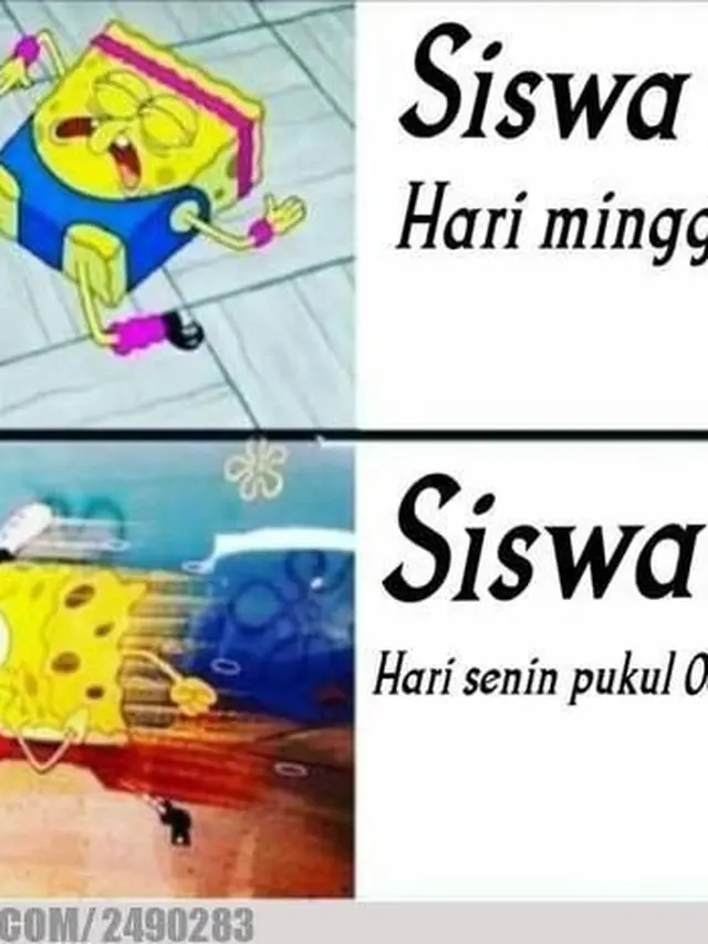 6 Meme Ketemu Hari Senin Ini Relate Banget, Sudah Merasa Lelah Duluan ...