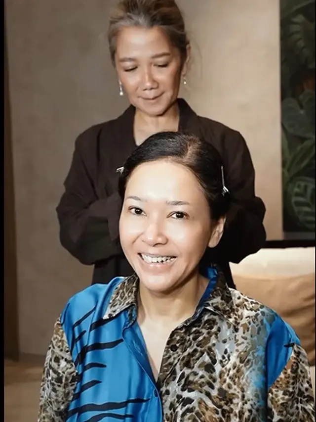 Potret Maia Estianty Sebelum dan Sesudah Make Up Pengajian dan Siraman Al Ghazali, Cantik Bikin ...