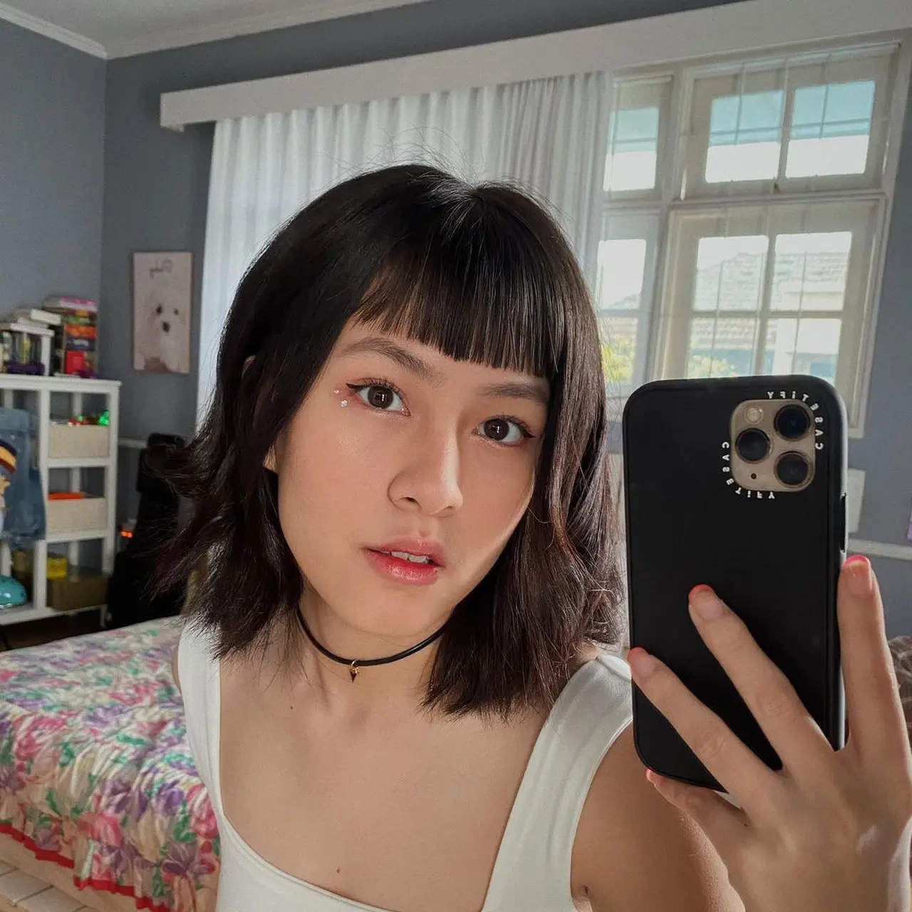 6 Potret Hasya Kyla Tampil dengan Rambut Berponi, Makin Terlihat Imut ...