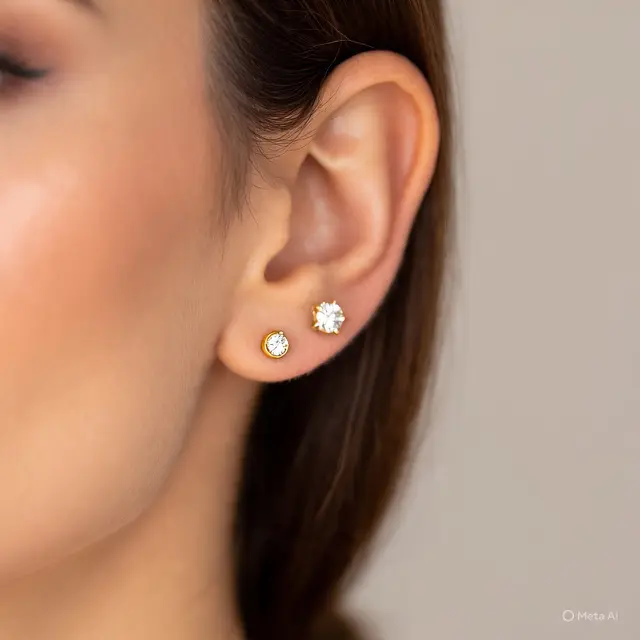 9 Inspirasi Anting Emas Simpel Model Terbaru, Pilihan Fashion Elegan ...