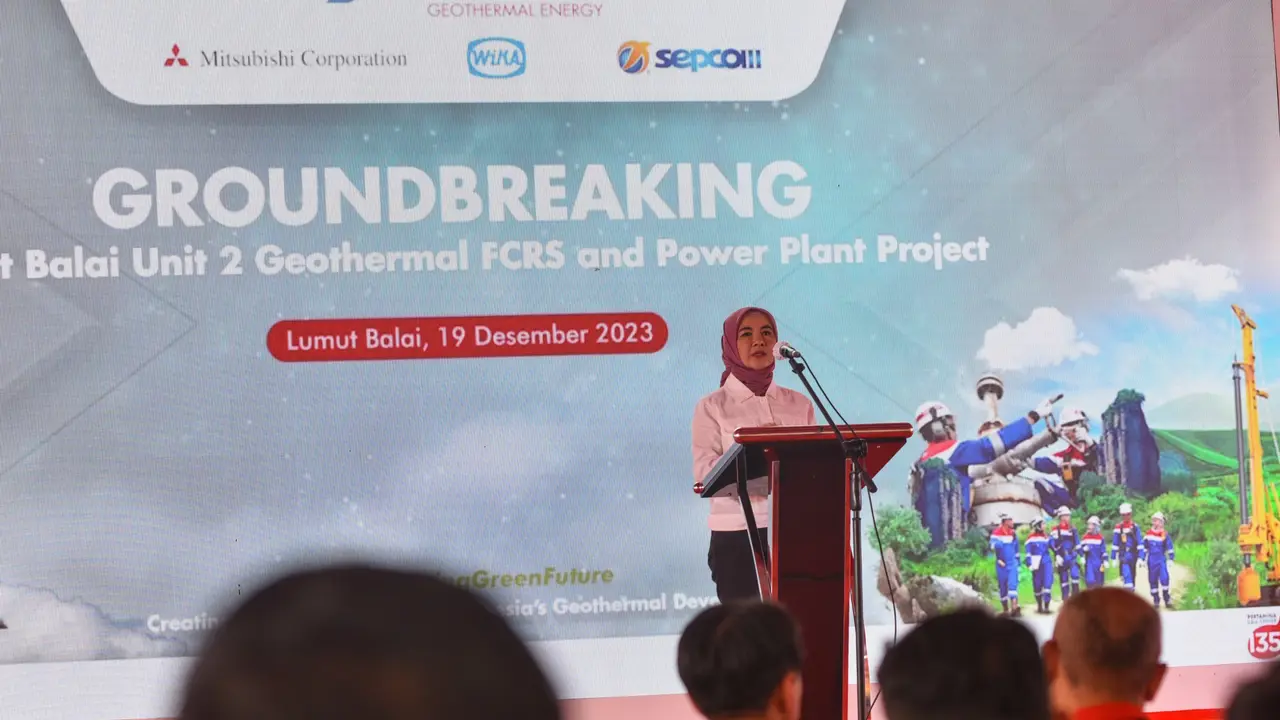 Pertamina Geothermal Energy Bangun PLTP Lumut Balai Unit 2 di Muara Enim - Bisnis Liputan6.com