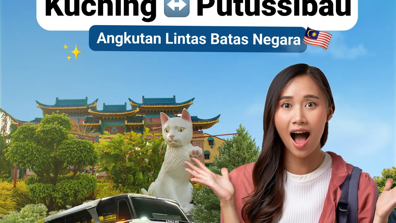 DAMRI Buka Akses Baru Lintas Negara Rute Putussibau-Kuching