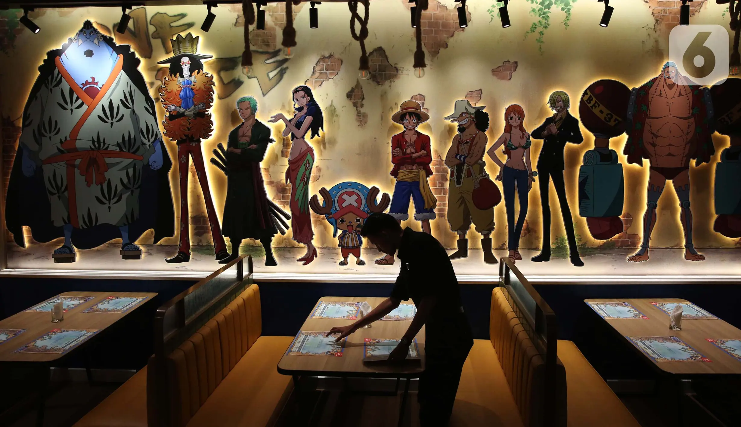 One Piece Cafe, Destinasi Kuliner Penggemar Anime - Foto Liputan6.com