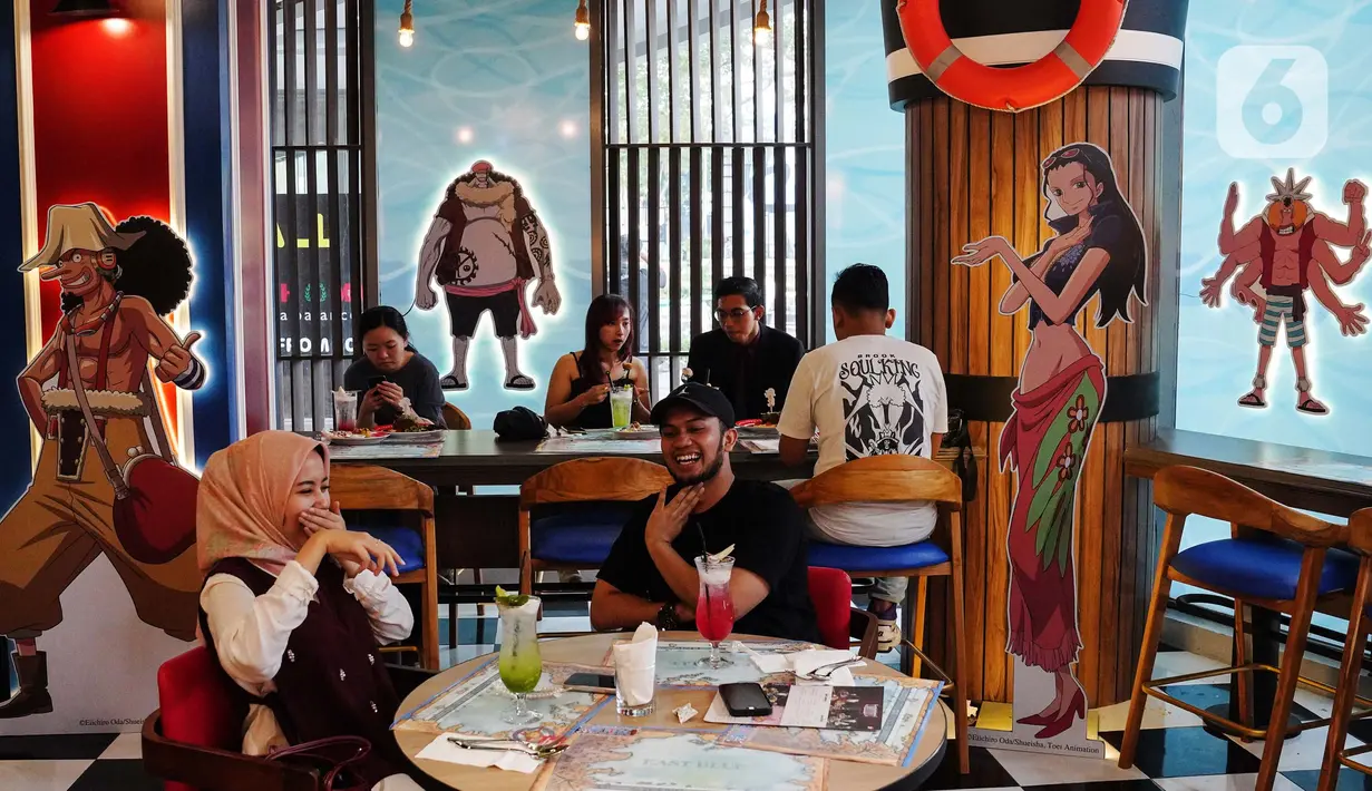 One Piece Cafe, Destinasi Kuliner Penggemar Anime - Foto Liputan6.com