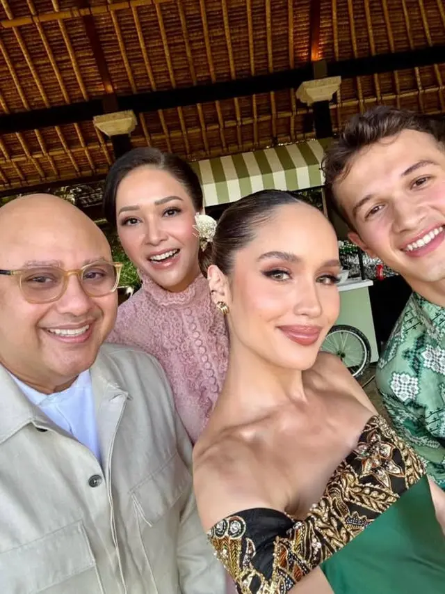 8 Gaya Tamu Artis di Pernikahan Maxime Bouttier dan Luna Maya, dari Nagita Slavina hingga Cinta ...