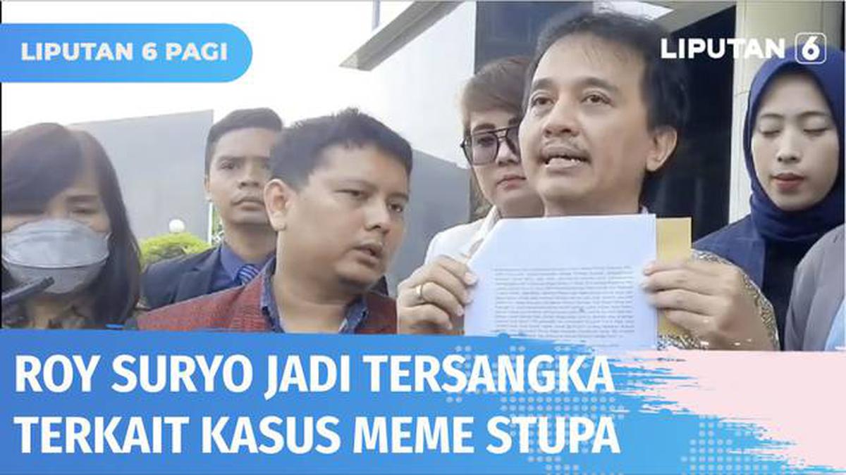 VIDEO: Roy Suryo Ditetapkan Tersangka Terkait Kasus Meme Stupa Candi Borobudur - TV Liputan6.com