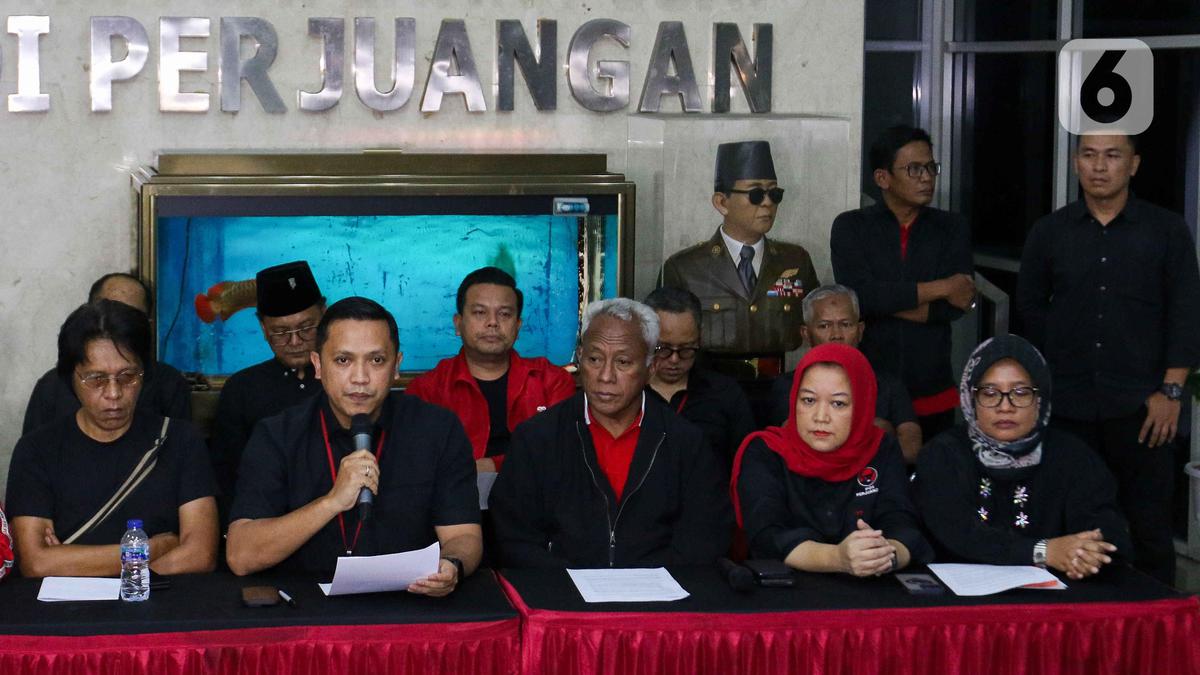 Elite PDIP Kompak Pakai Baju Serba Hitam Saat Sikapi Penetapan ...