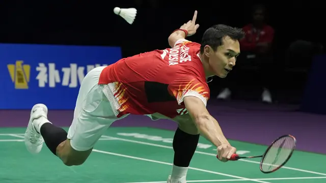 Hasil Singapore Open 2024: Diadang Wakil Chinese Taipei, Jonatan Christie Terhenti di 32 Besar ...