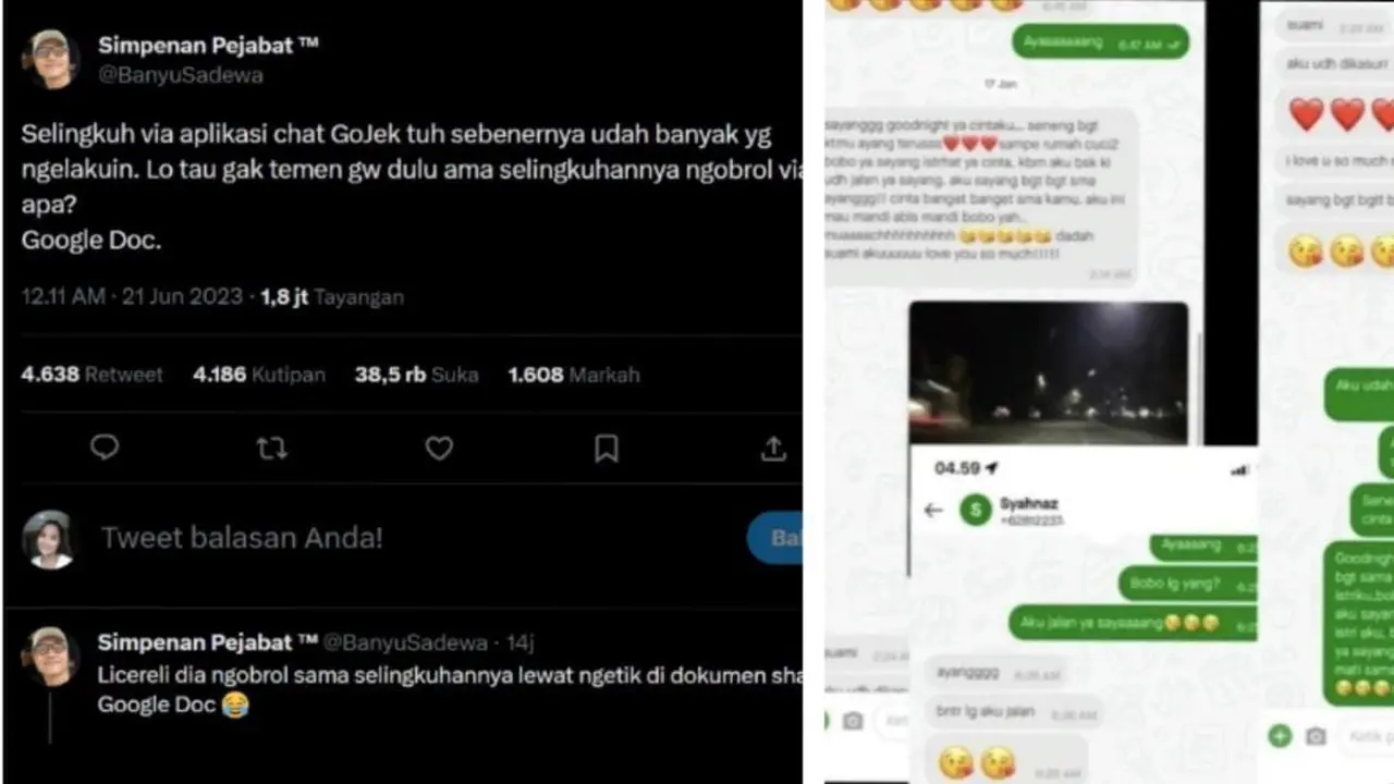 6 Cara Netizen Chatting dengan Selingkuhan di Aplikasi Tak Biasa, Bikin ...