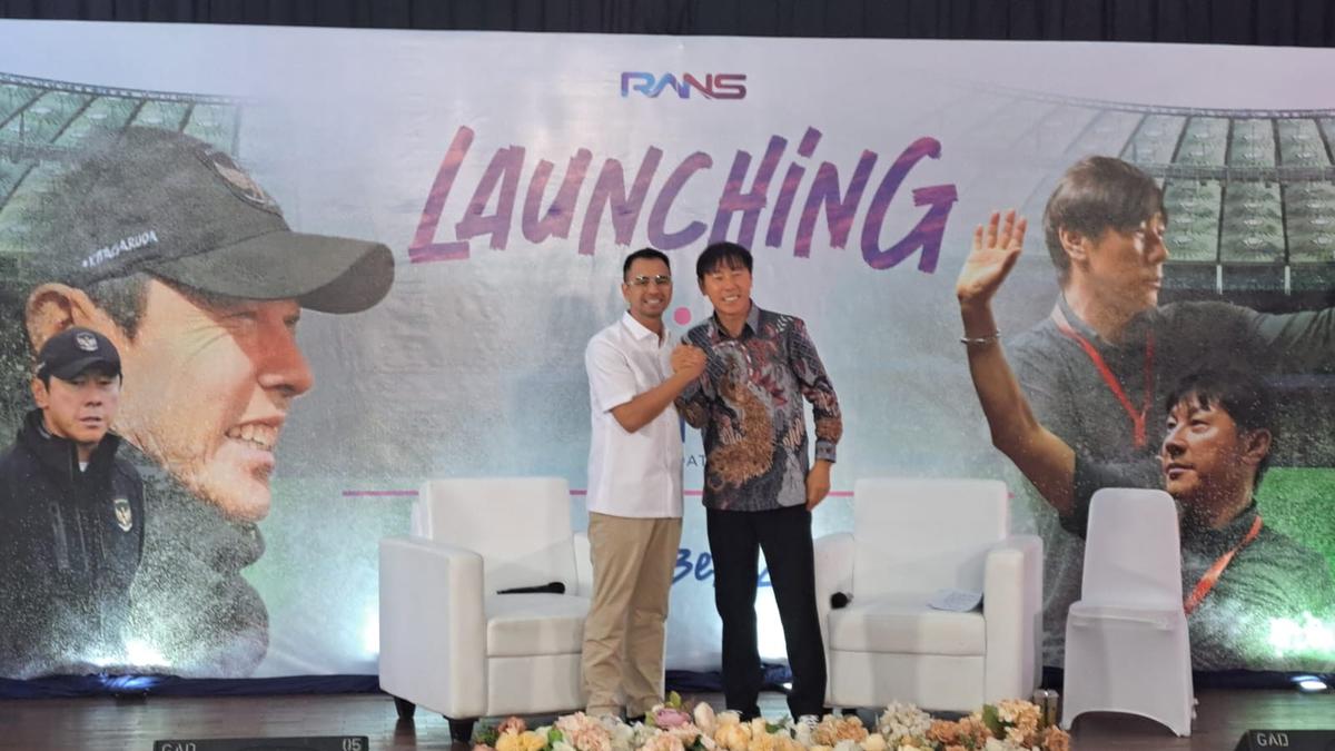 Gandeng Raffi Ahmad, Shin Tae-yong Luncurkan STY Foundation untuk Bina ...