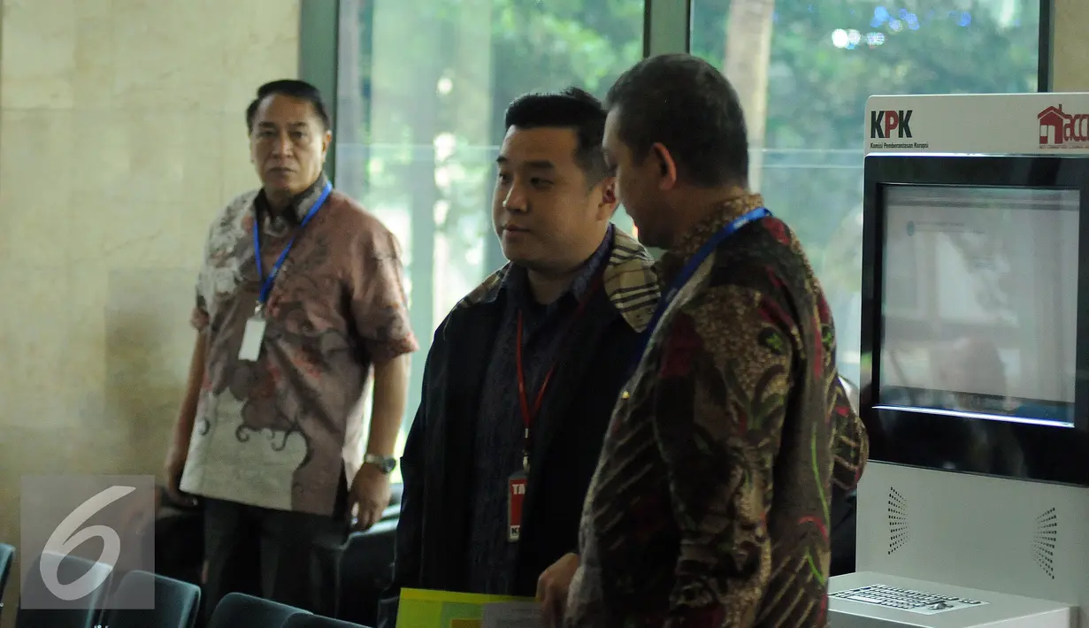 Anak Kandung Aguan Penuhi Panggilan KPK - Foto Liputan6.com