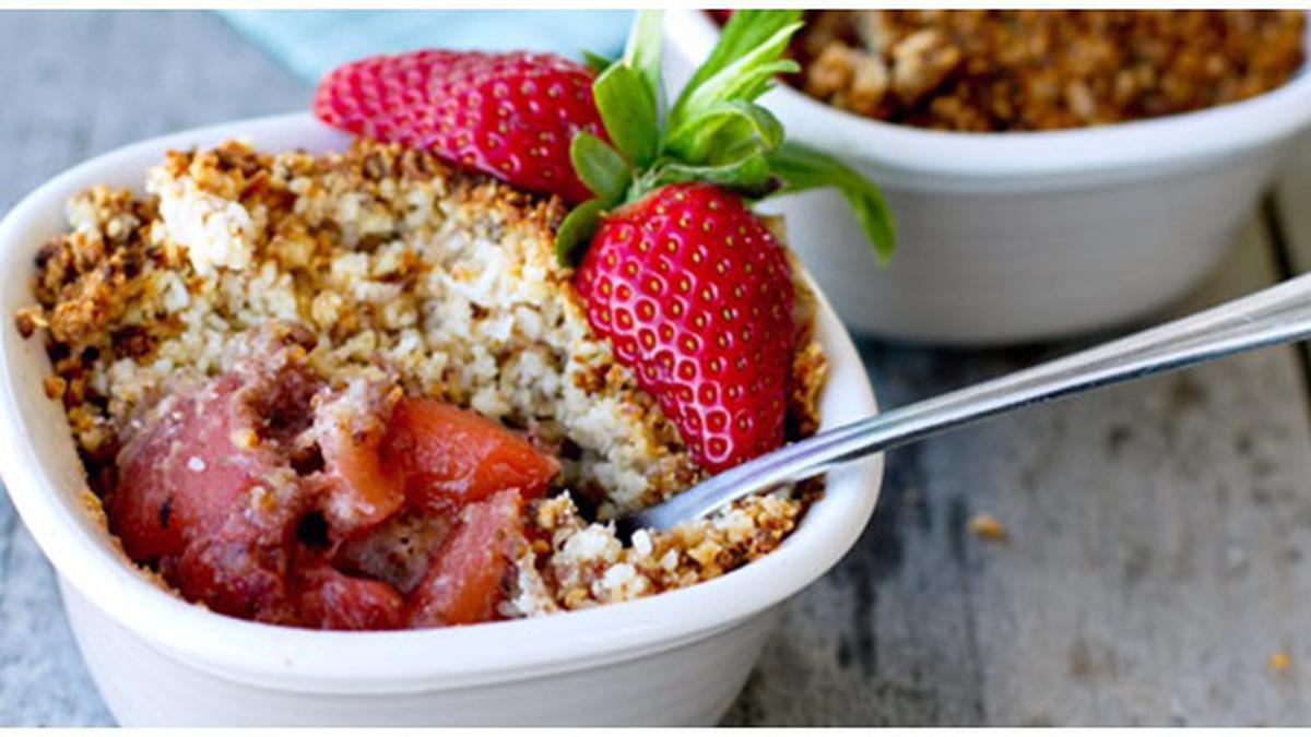 Resep Gampang: Strawberry Crumble