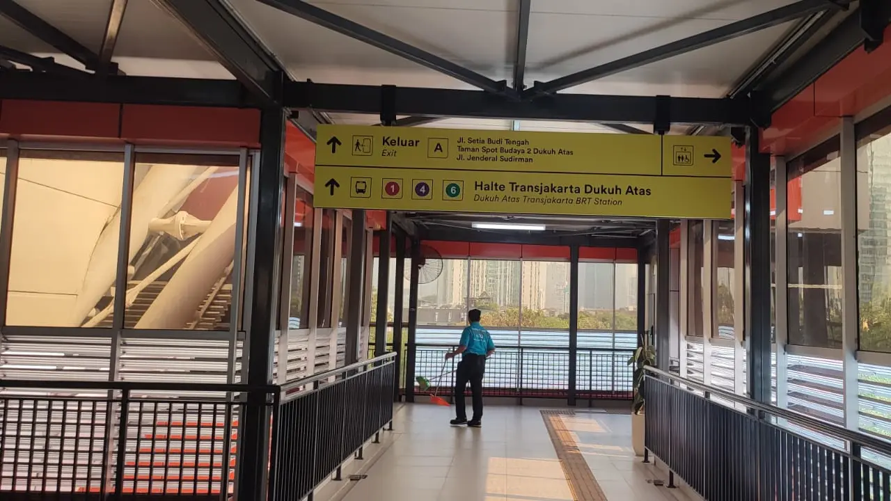 JPM Dukuh Atas Penghubung MRT, LRT hingga KRL Ditarget Kelar Saat Jokowi Resmikan LRT Jabodebek ...