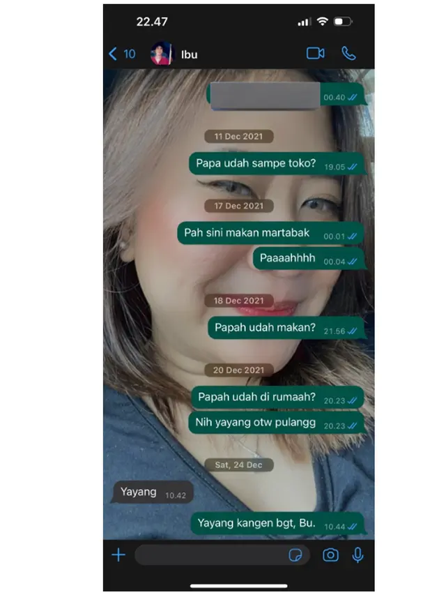 Ibunda Sudah Wafat, 6 Chat Rindu ke Ibu Meski Tidak Dibalas Ini Bikin Sedih - Hot Liputan6.com