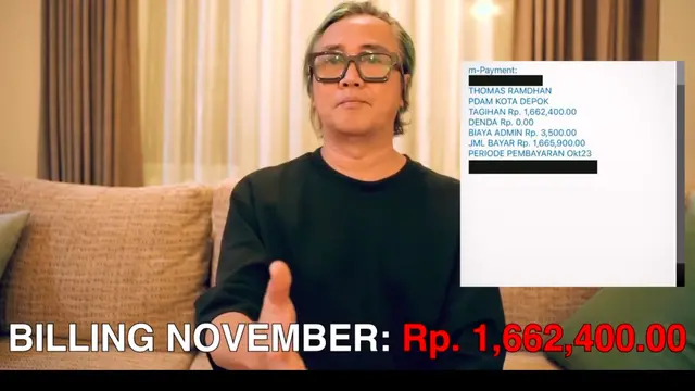 Thomas Ramdhan Bassist Gigi Band Sewot, Keluhkan Tagihan Air Capai ...