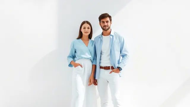 9 Inspirasi Outfit Biru Muda, Cocok untuk Pria dan Wanita - Hot ...