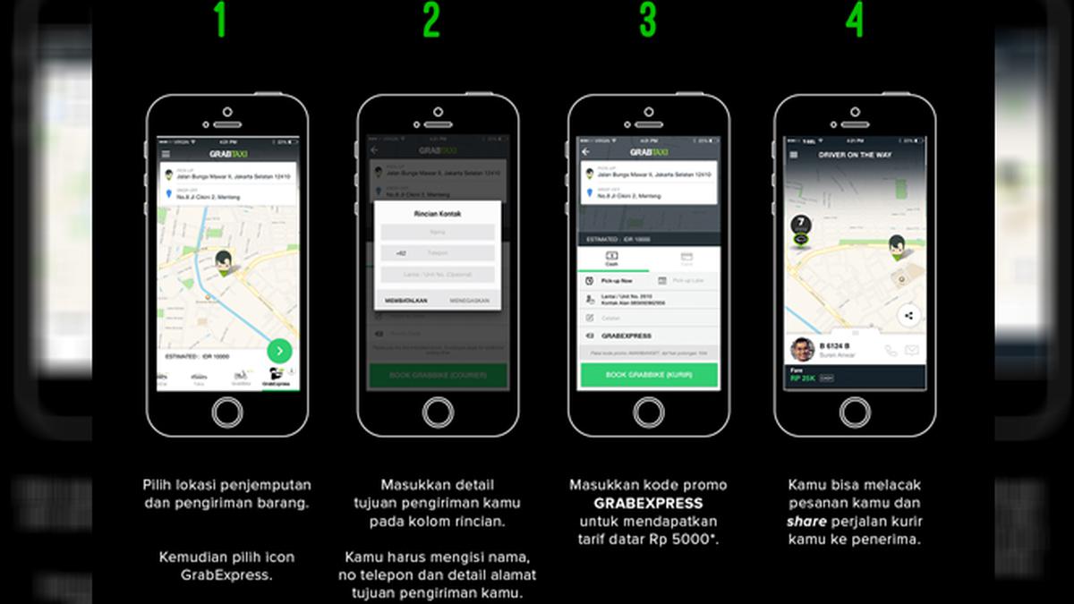 GrabExpress, Layanan Kurir ala GrabBike - Tekno Liputan6.com