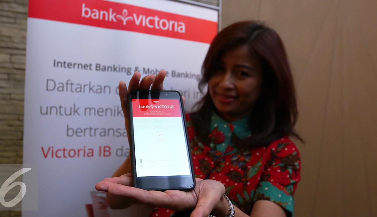 Permudah Nasabah, Bank Victoria Luncurkan Internet dan Mobile Banking