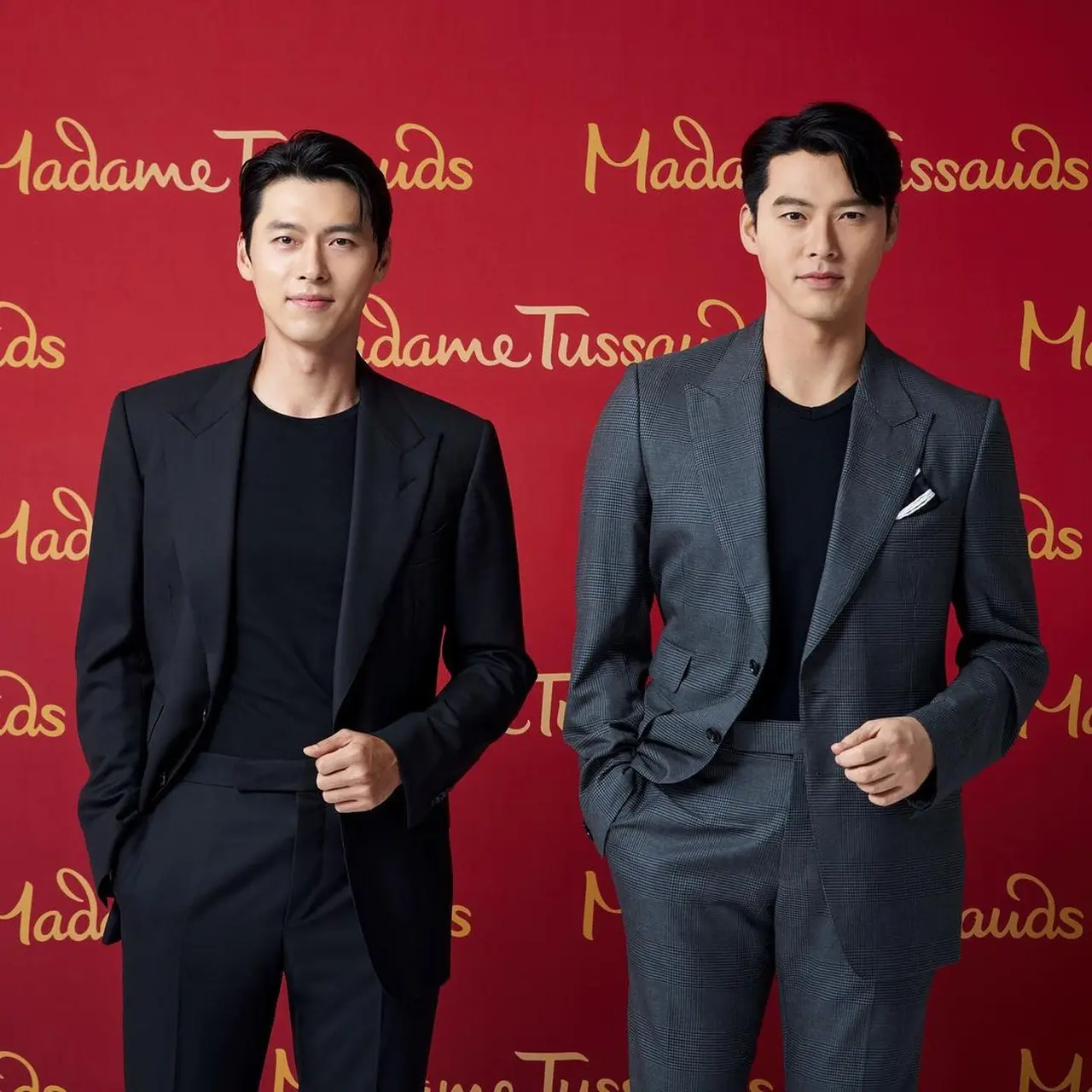 Potret Hyun Bin dan Patung Lilinnya di Madamme Tussauds Singapura, Coba ...
